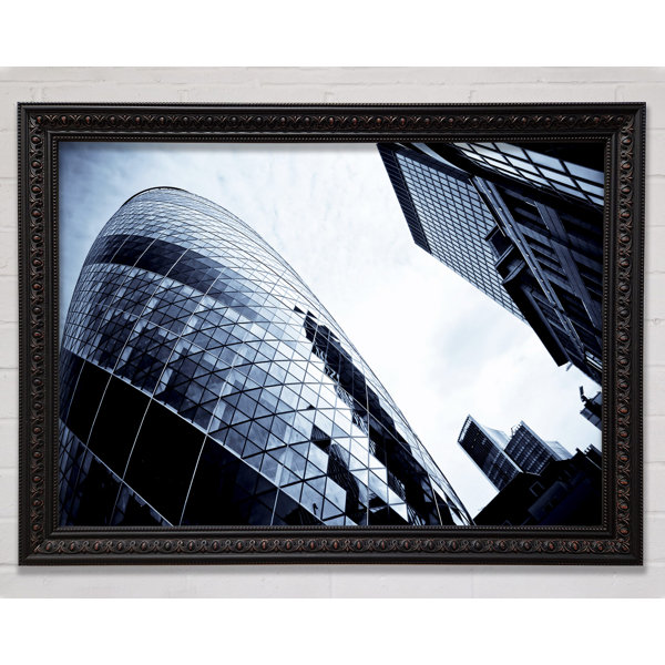 Bright Star London The Gherkin - Single Picture Frame Art Prints ...