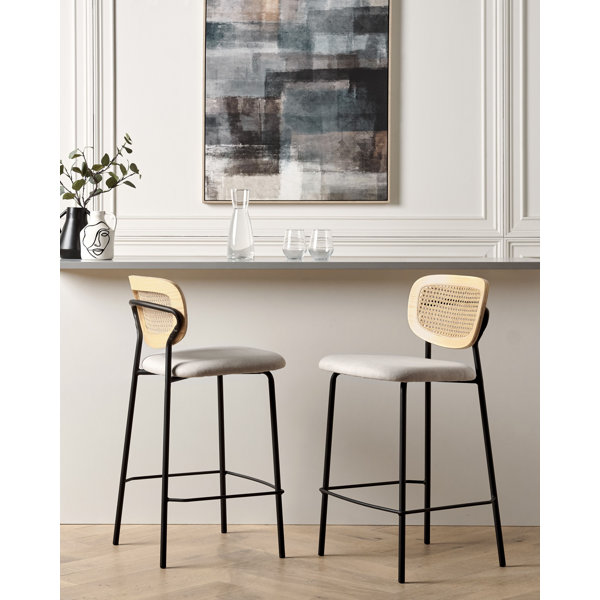Bay Isle Home Vinehill 60cm Stool | Wayfair.co.uk