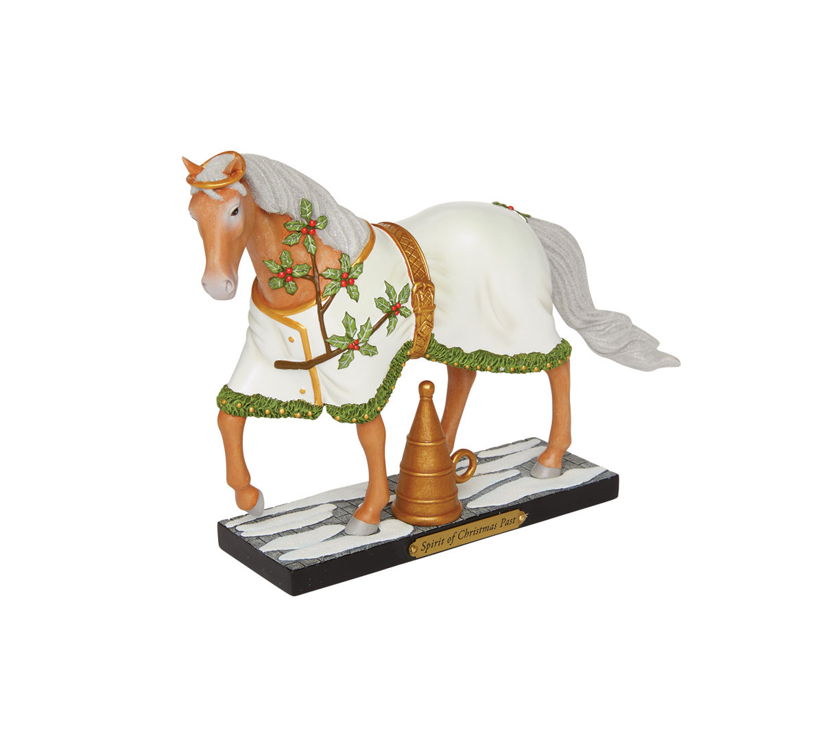 enesco Trail of Painted Ponies Spirit of Christmas Past Horse Figurine ...