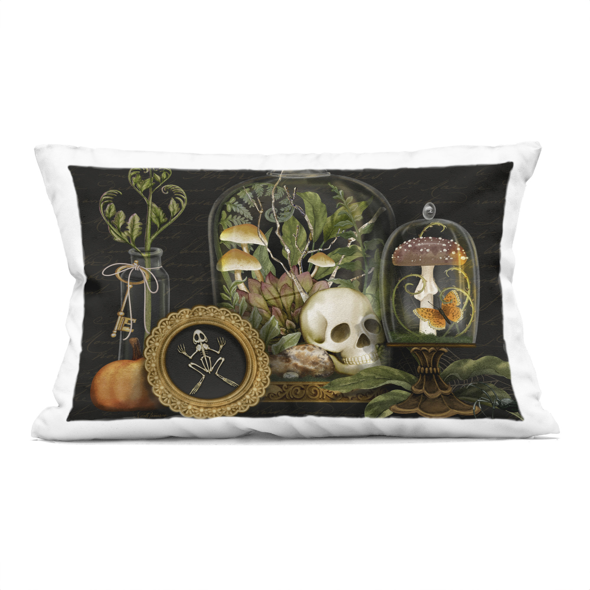 Stupell Industries Dark Academia Terrarium Motif Decorative Printed ...