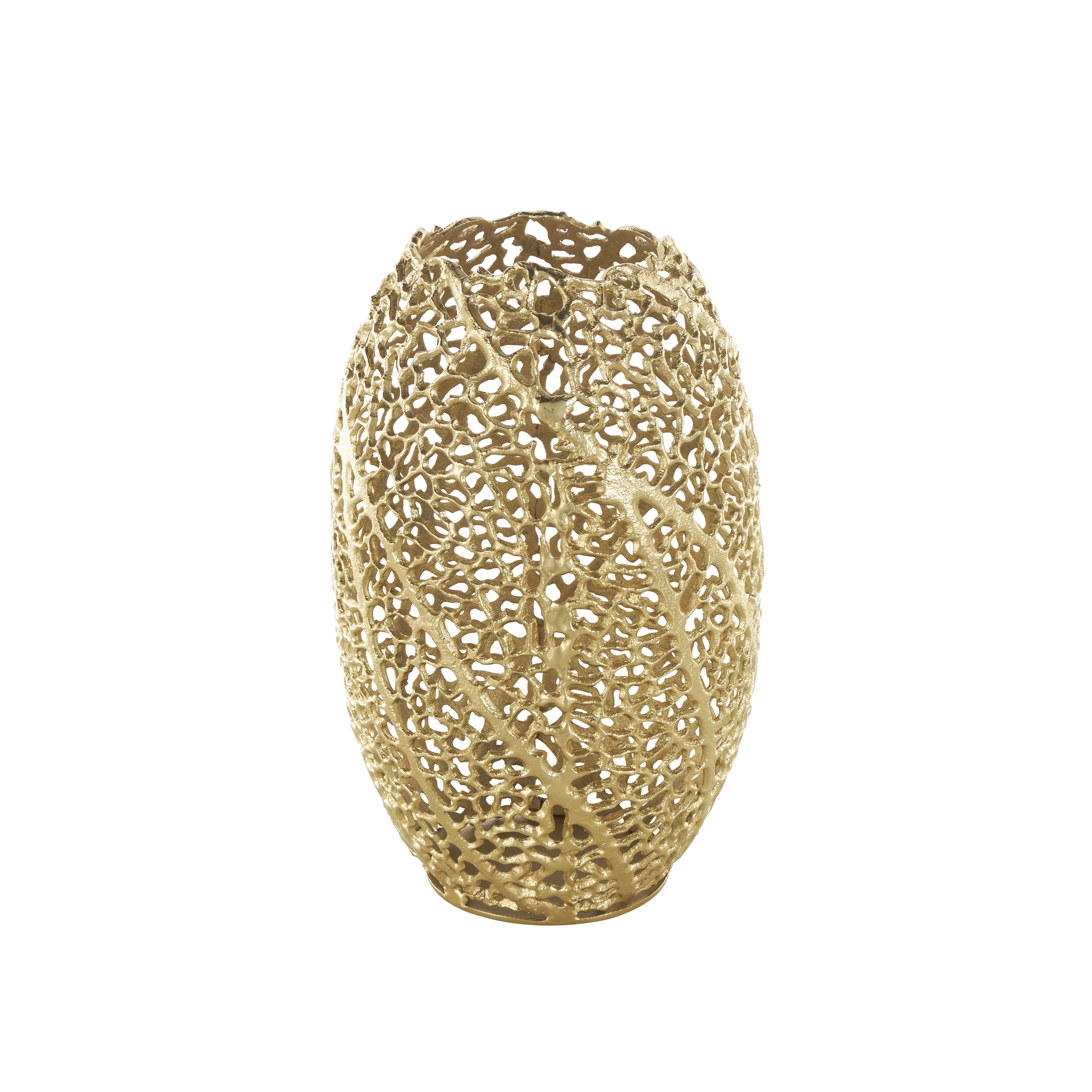 Mercer41 Trinty Aluminum Metal Metallic Coral Inspired Abstract ...