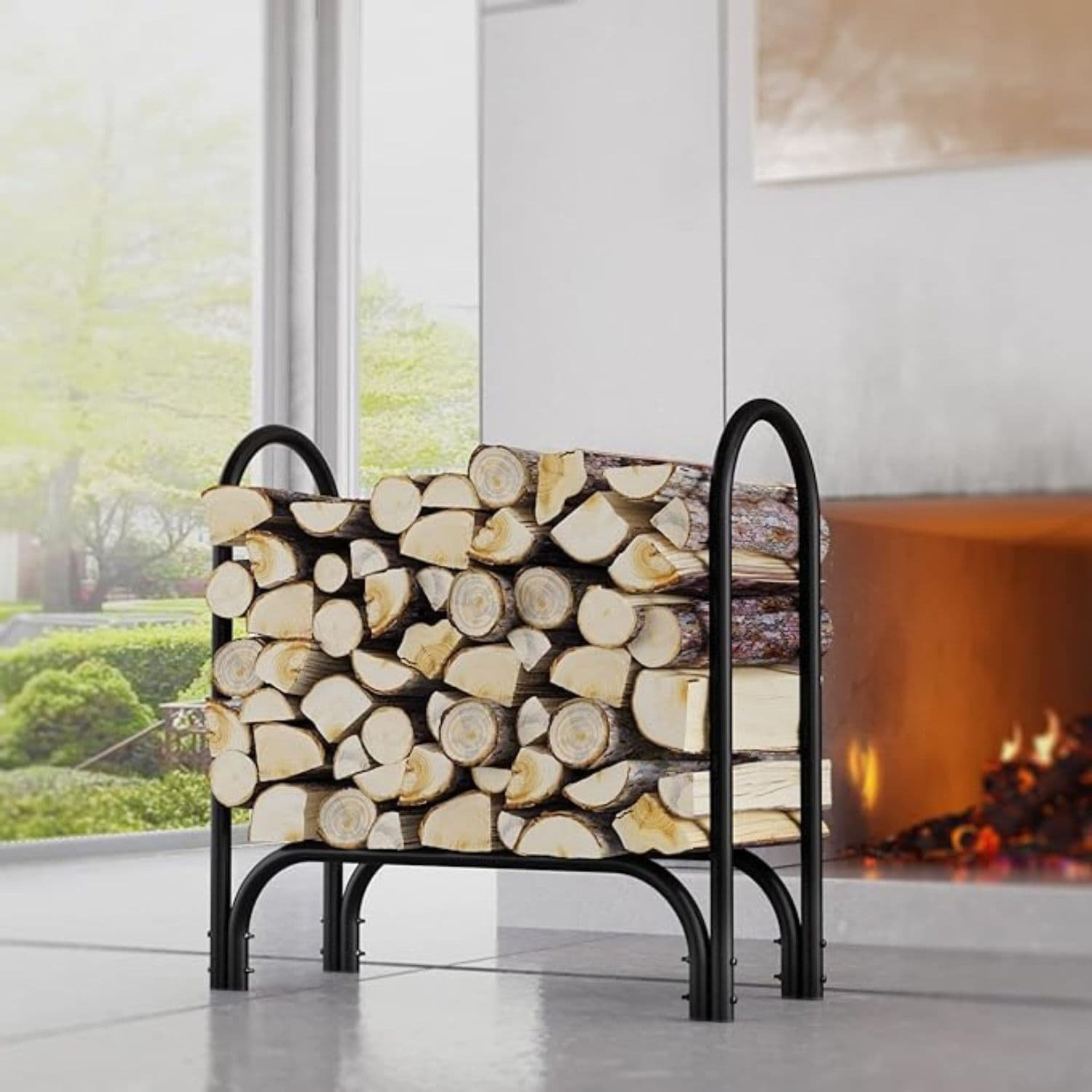 Latitude Run® Firewood Log Holder | Wayfair
