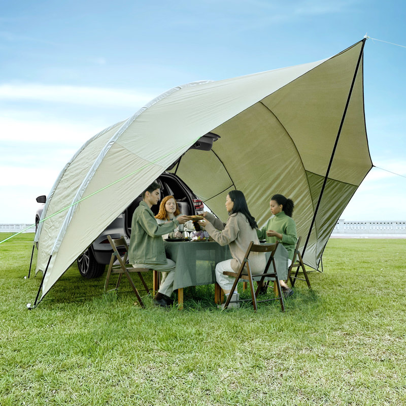 Poloma Auto Canopy Camper Trailer Sun Shade for Camping Car Awning Sun ...
