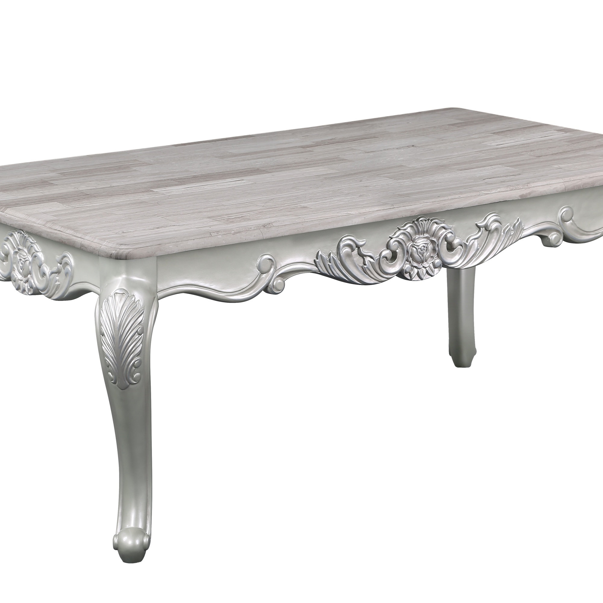 House of Hampton® Melrose Traditional Style Coffee Table Made With Wood ...