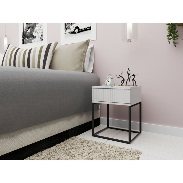 17 Stories Pessel Bedside Table | Wayfair.co.uk