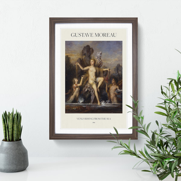 East Urban Home Venus Rising from the Sea by Gustave Moreau - Picture ...