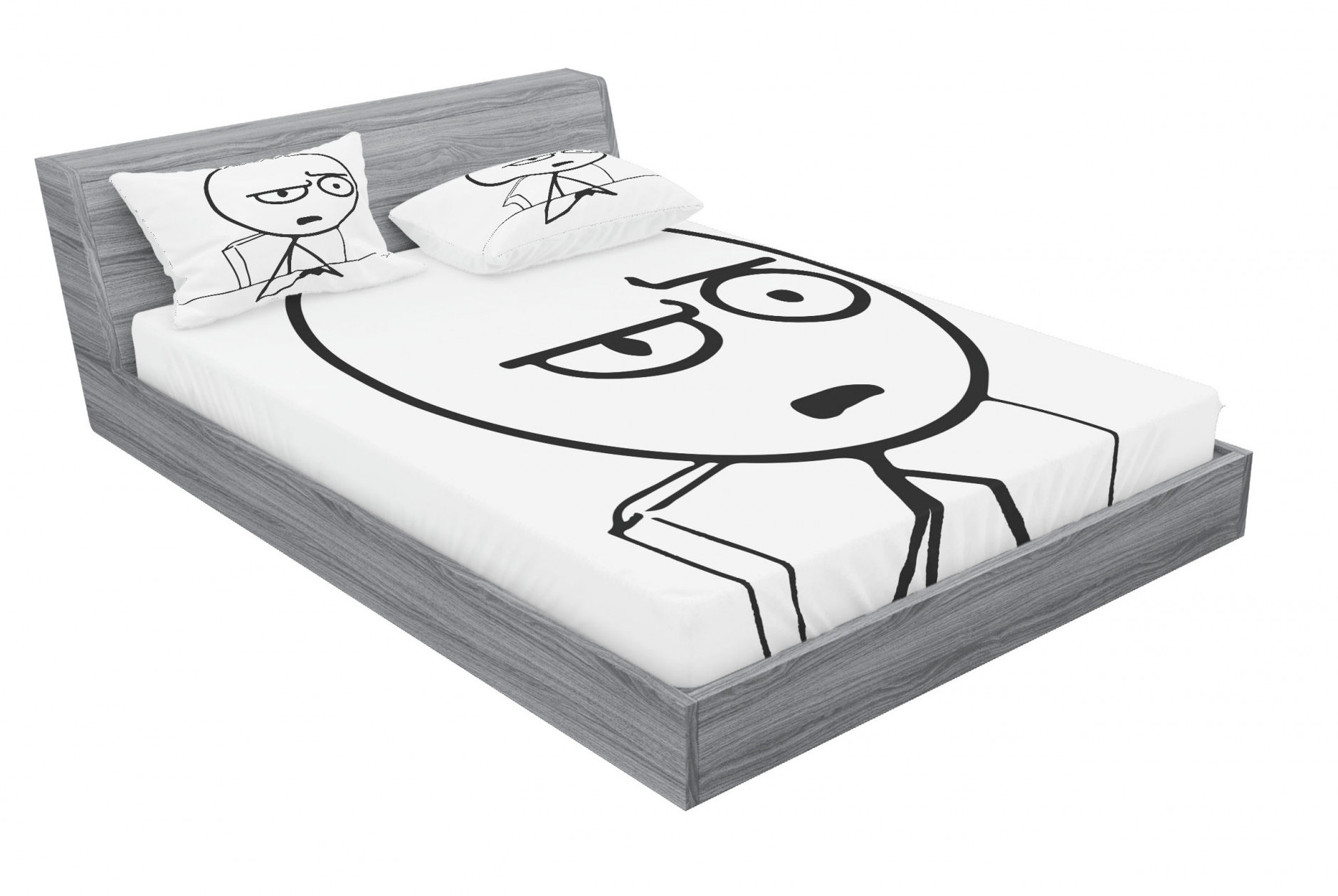 Ambesonne Humor Sheet Set | Wayfair