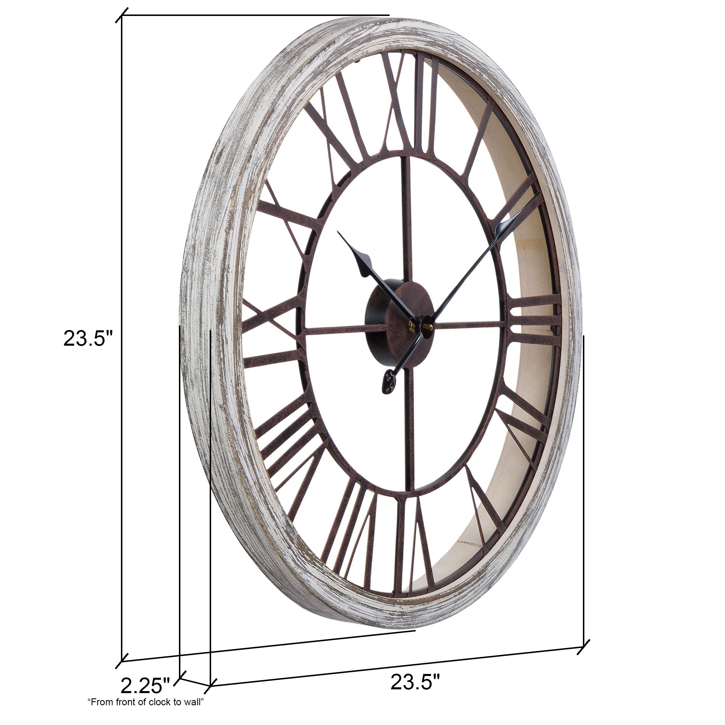 Laurel Foundry Modern Farmhouse® Calista Round Modern Farmhouse Wall ...