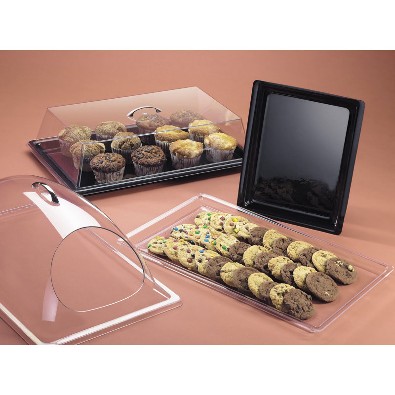 Cal-Mil Slimline Clear Shallow Tray | Wayfair