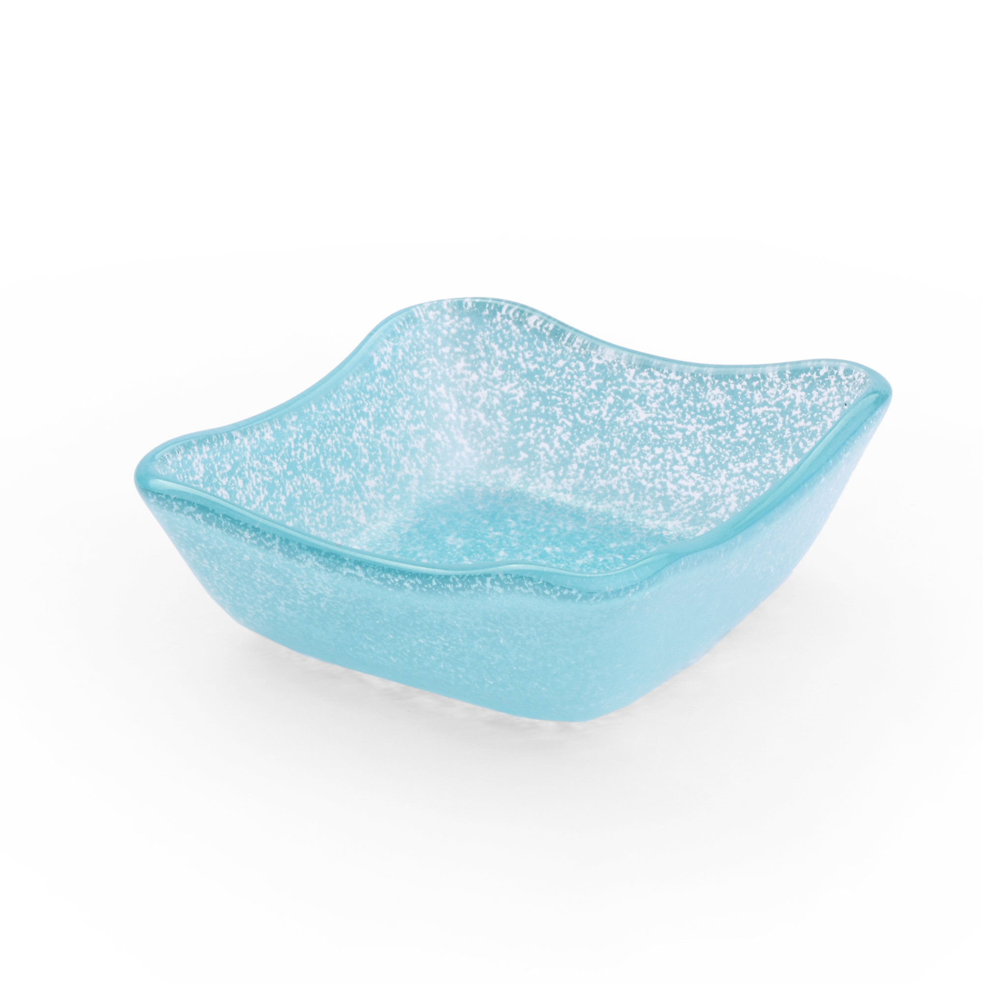 Ivy Bronx Splendido Glass Square Bowl | Wayfair