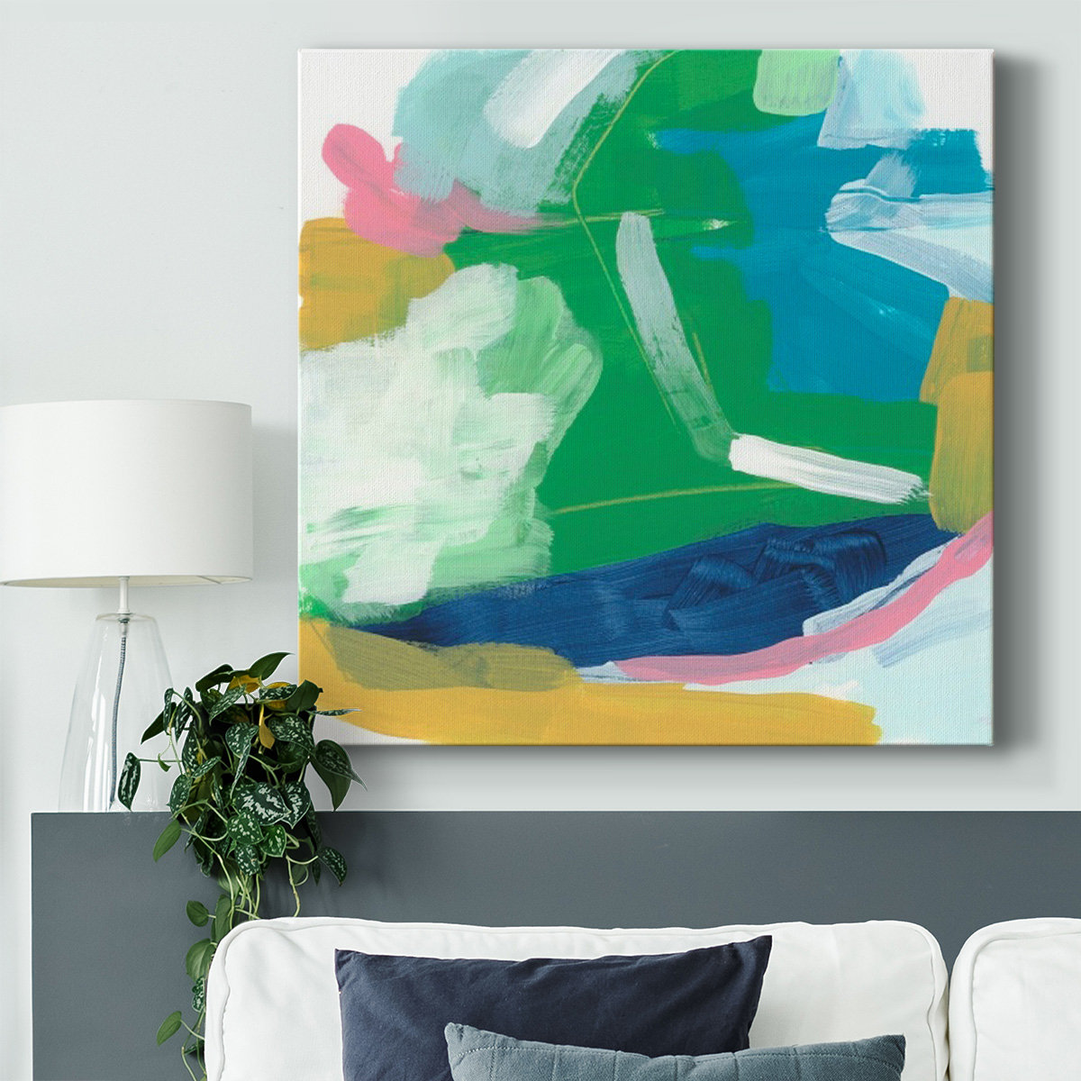 Wrought Studio™ Color Migration II-Gallery Wrapped Canvas | Wayfair