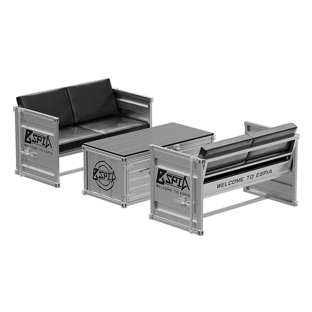 Industrial Style Sofa Industrial Style Container Tables And Chairs ...