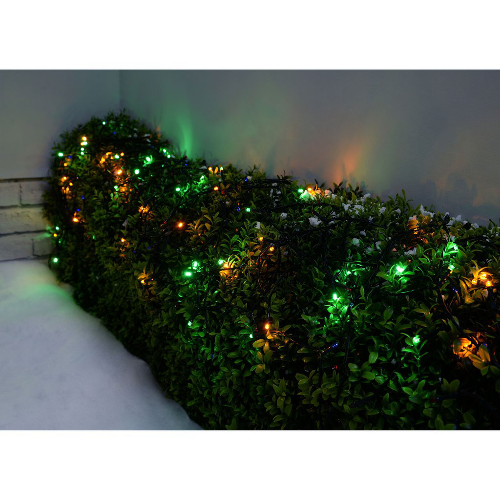 The Seasonal Aisle Battery Operated Multi-Function LED 400 Light String ...