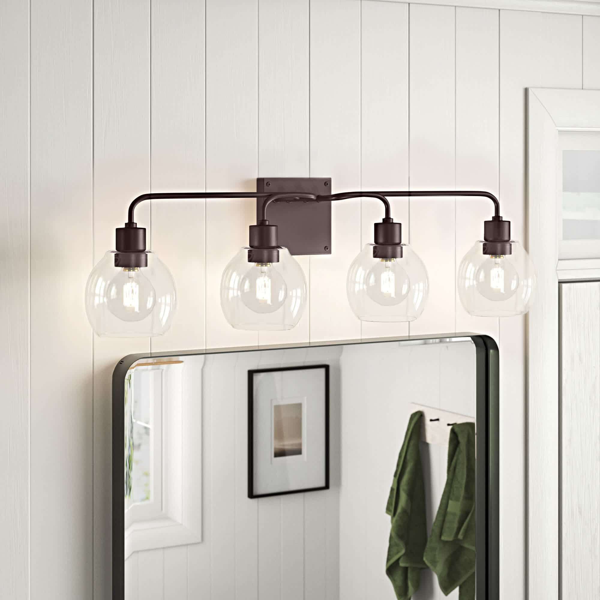 Sand & Stable™ Bailey 3-Light Dimmable Vanity Light & Reviews - Wayfair ...