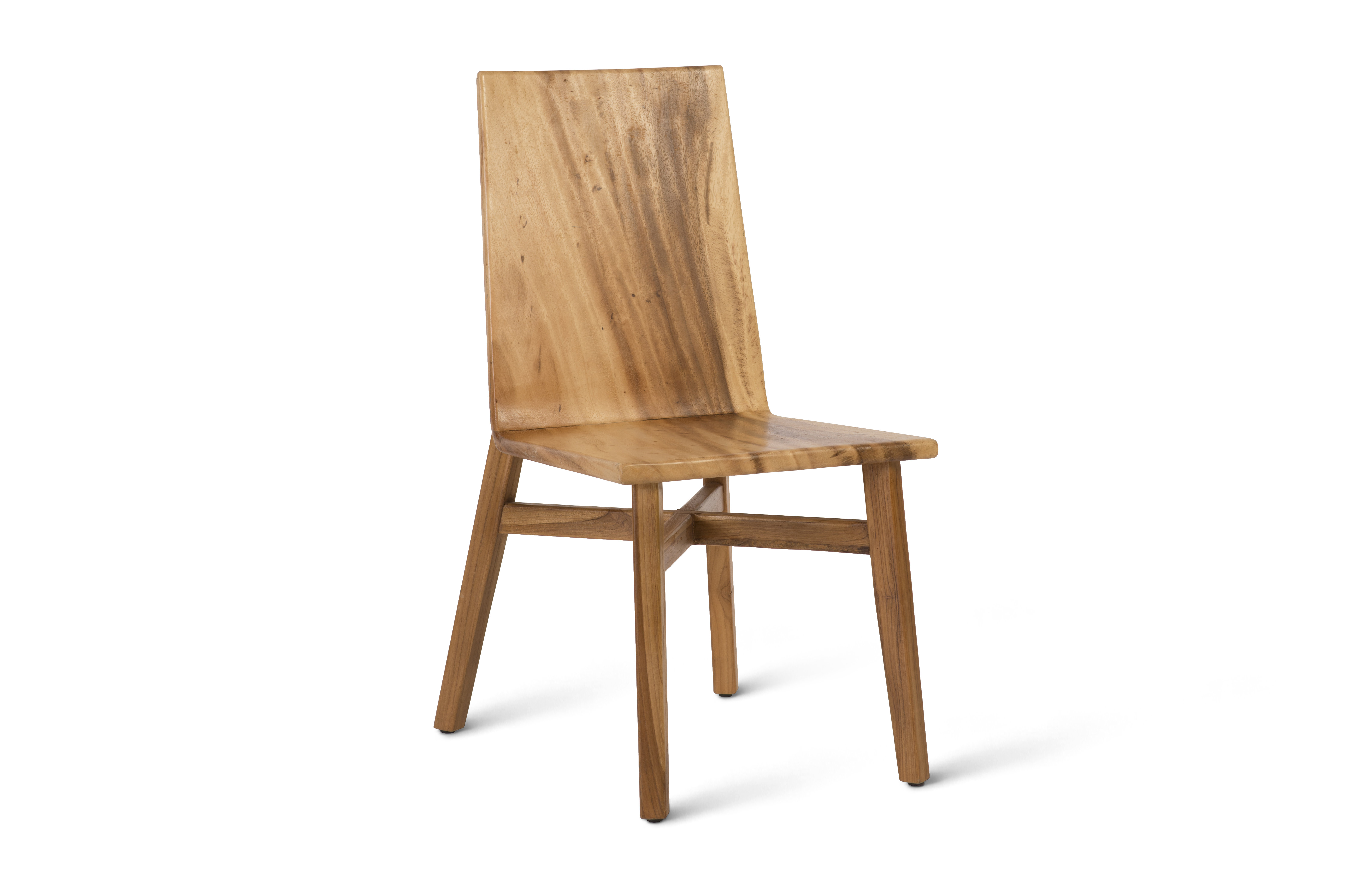 Phillips Collection Slant Solid Wood Side Chair | Wayfair