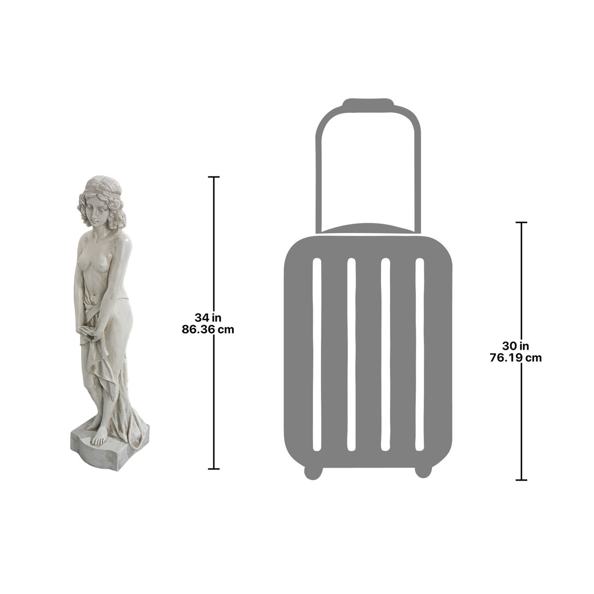 Design Toscano Greek Goddess Harmonia Garden Statue & Reviews - Wayfair ...