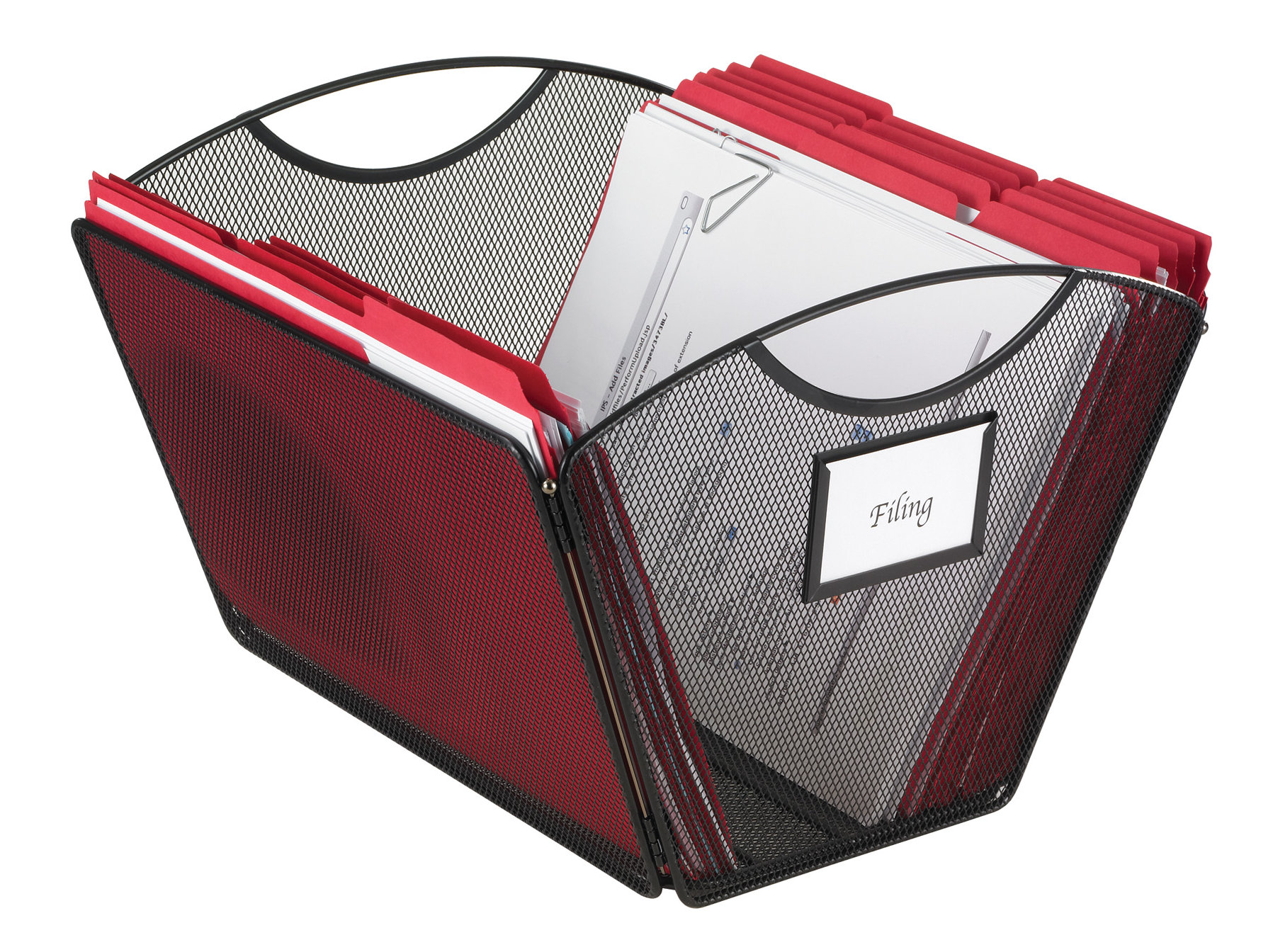 Safco Products Company Onyx Mesh Desktop Tub File & Reviews | Wayfair