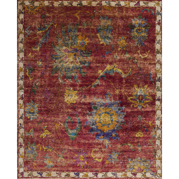 Samad Rugs Nile One-of-a-Kind Rectangle 7'9" X 9'5" Hand Knotted Area ...