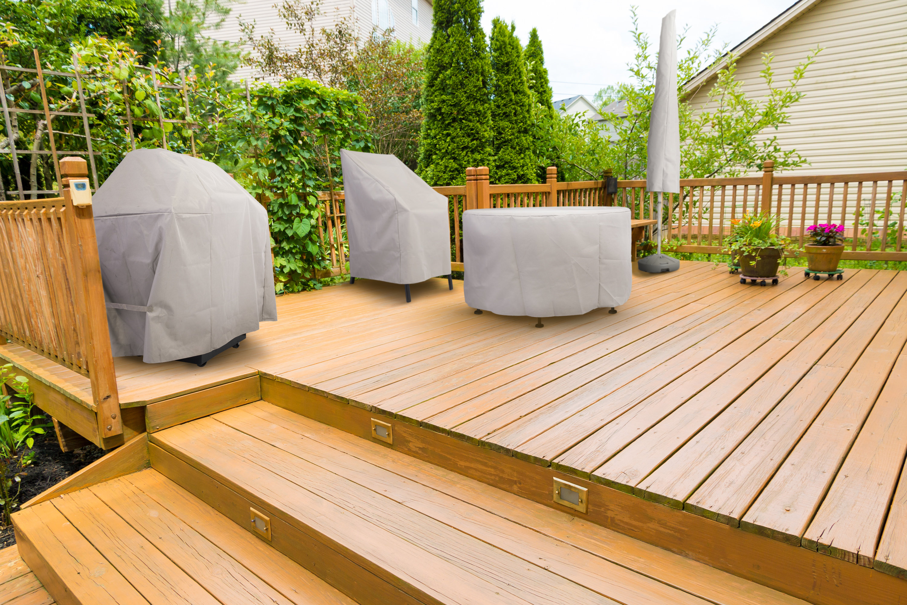 Modern Leisure Chalet Heavy Duty Fire Pit Cover - Wayfair Canada