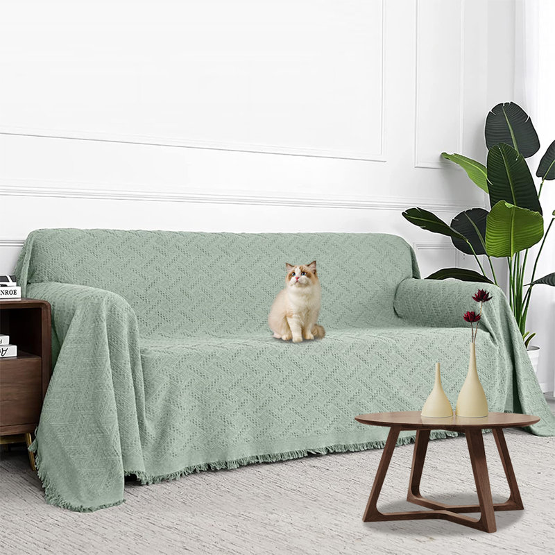 changyixing One-Piece Sofa Cover, Full Coverage Sofa Cloth, Dust-Proof ...