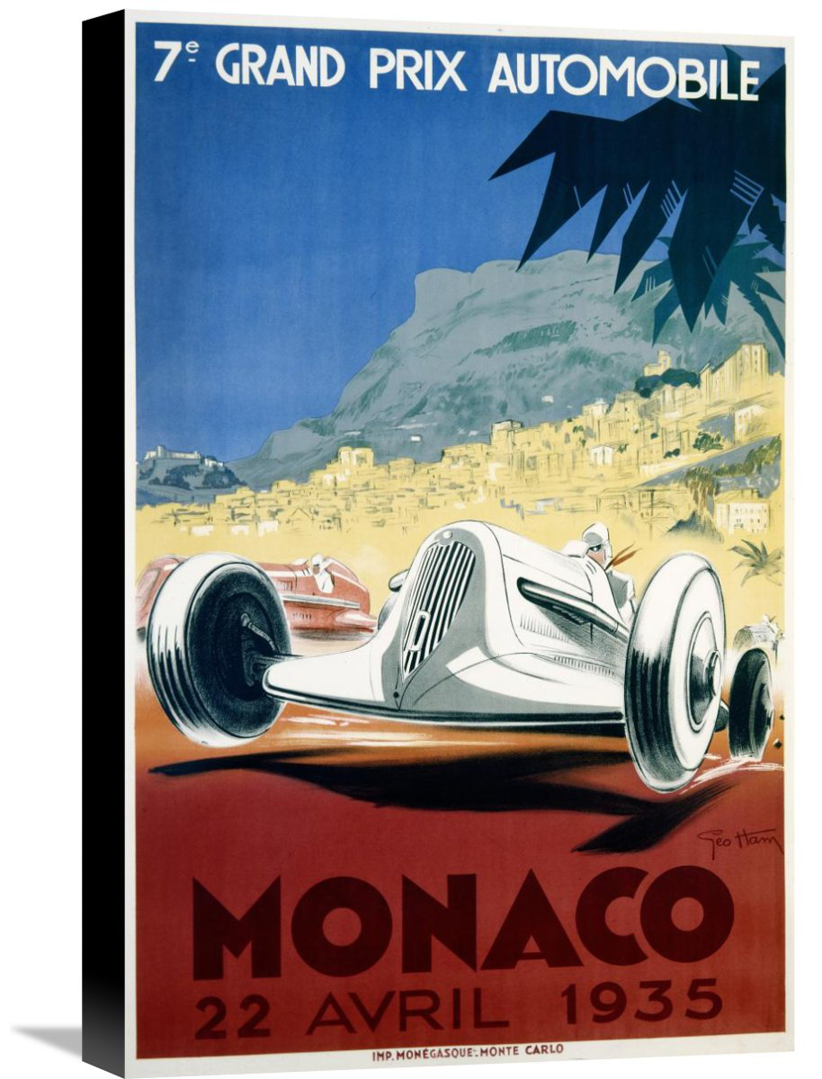 Global Gallery 'Monaco / 22 Avril 1935' by Geo Ham Vintage ...