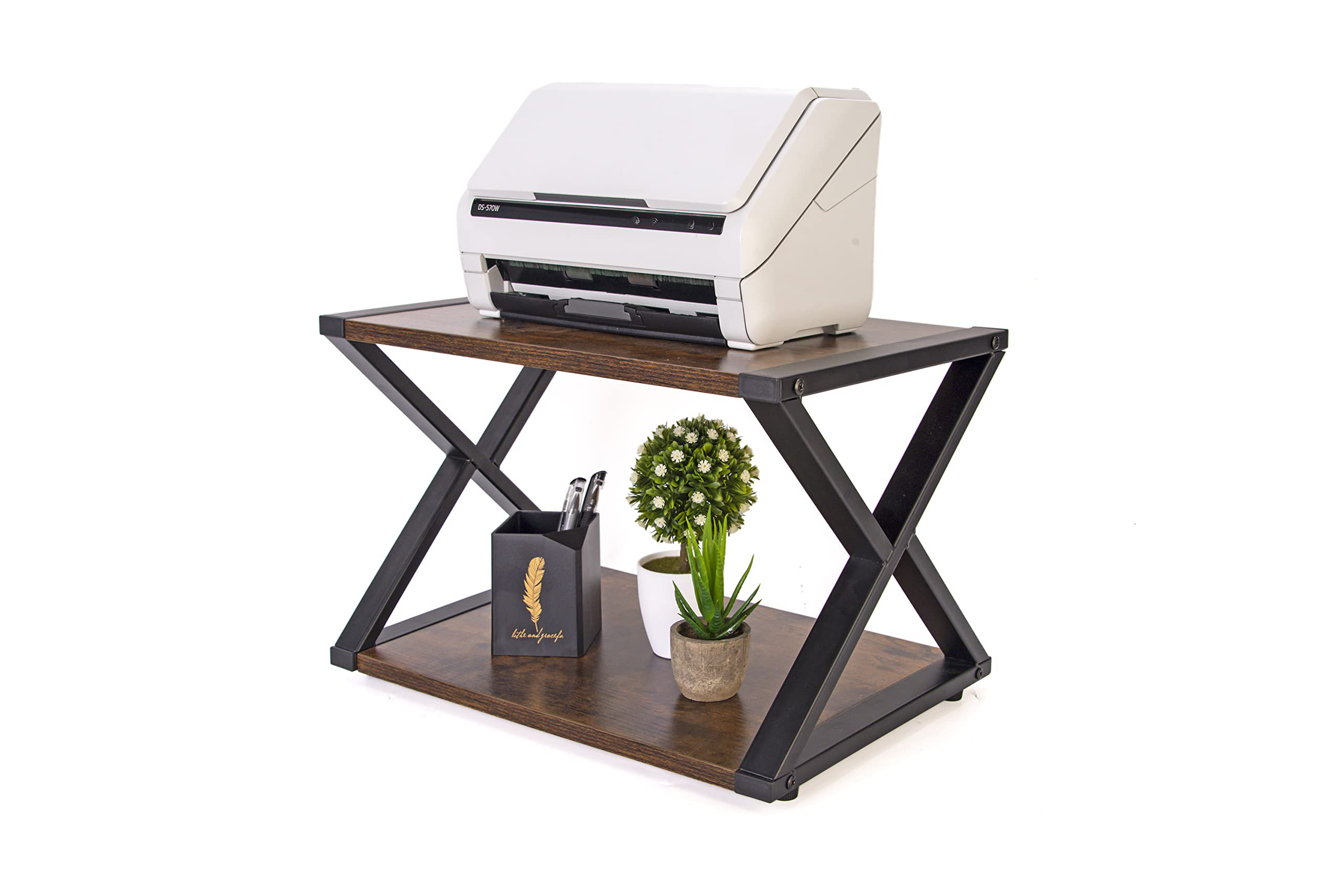 Bassetts 11.4'' H x 18.11'' W Printer Stand | Wayfair