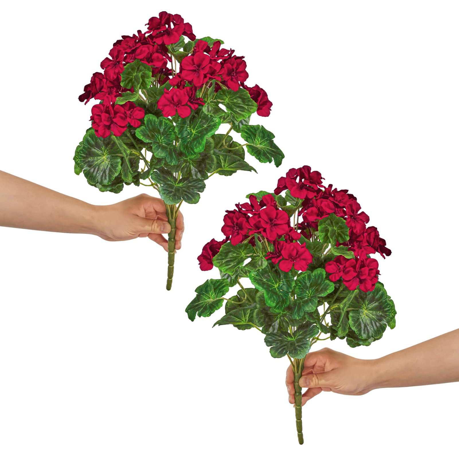 Dakota Fields Silk Geranium Arrangement | Wayfair