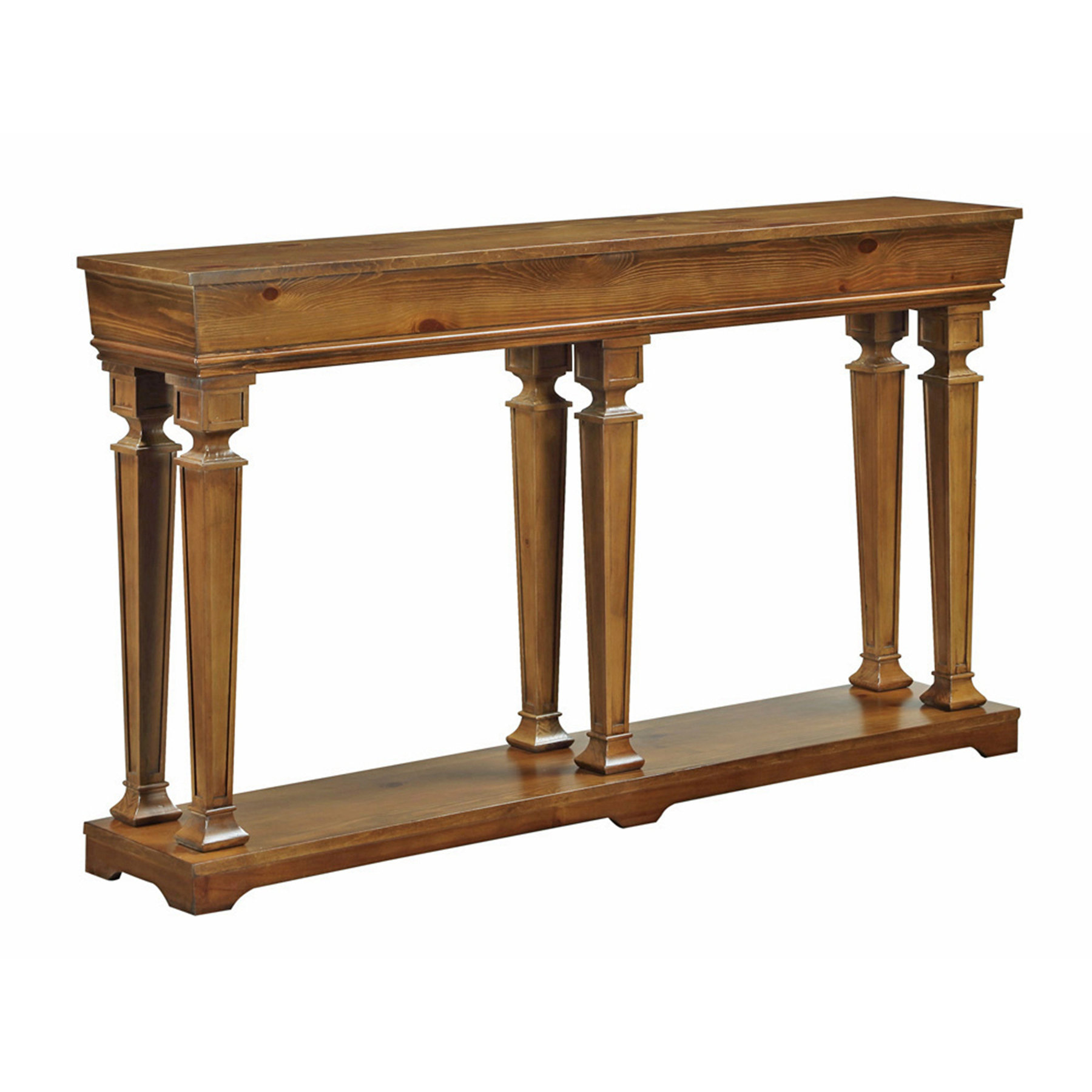 Corrigan Studio® Console Table with Bottom Shelf | Wayfair