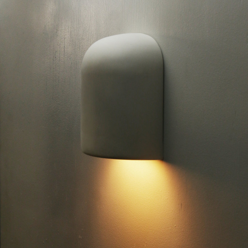 Wrought Studio Half Dome Ceramic Wall Light | Wayfair