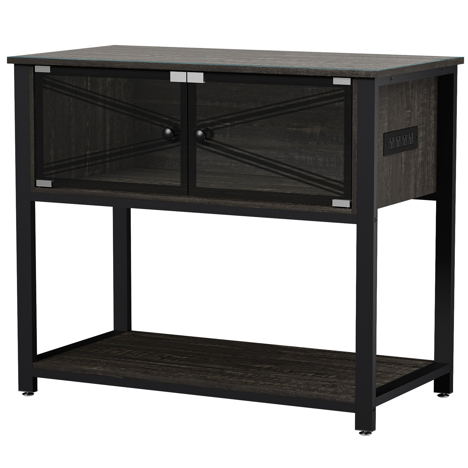 Archie & Oscar™ 40 Gallon Aquarium Stand With Storage And Built-In ...