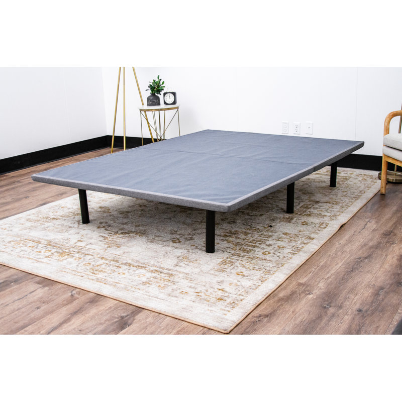 Alwyn Home Heavy Duty Steel and Upholstered Platform Foundation | Wayfair