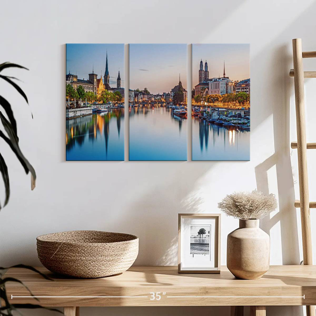 Ebern Designs Sebbie Limmat River | Wayfair