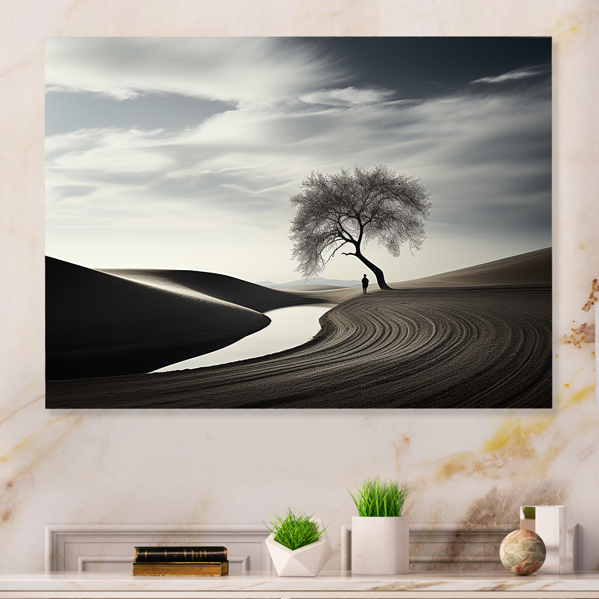 Ebern Designs - Canyon & Desert Metal Wall Print | Wayfair