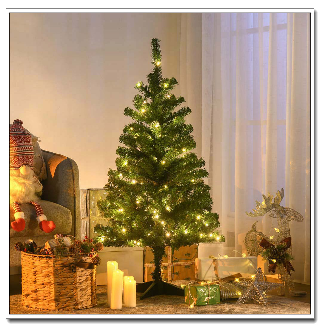 Winston Porter 4ft Tall Prelit Artificial Christmas Tree - Wayfair Canada