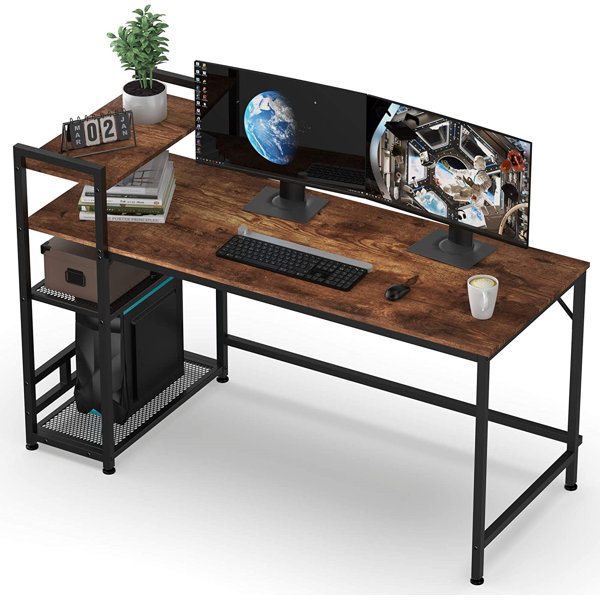 Inbox Zero Adisen Rectangular Computer Desk | Wayfair.co.uk