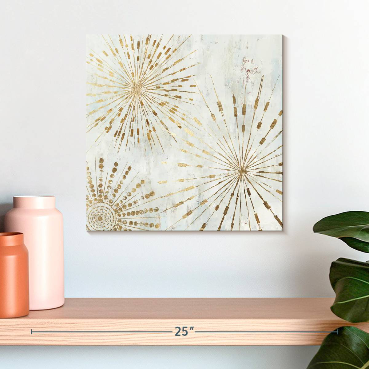 Wade Logan® Avery Golden Stars II | Wayfair