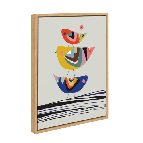 Corrigan Studio® «The Family Tree» par Rachel Lee - cadre flottant ...