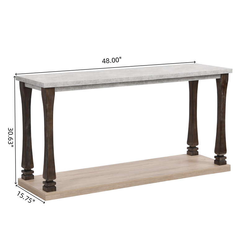 Charlton Home® Dinisha 48'' Console Table | Wayfair