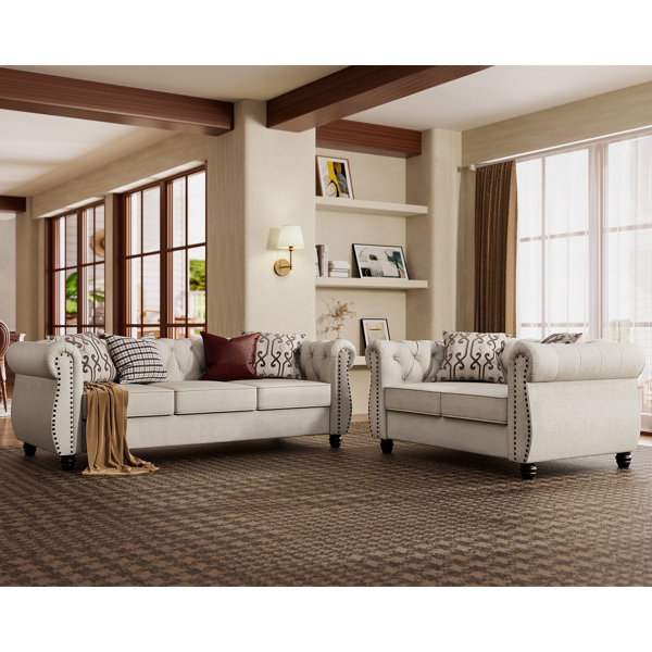 2 Piece Living Room Sets You'll Love | Wayfair