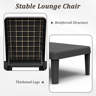 Latitude Run® 74" All-Weather Resin Chaise Lounge Chair, 5-Position ...