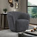 Mercer41 31.1"Width 360-degree swivel Barrel Chair | Wayfair