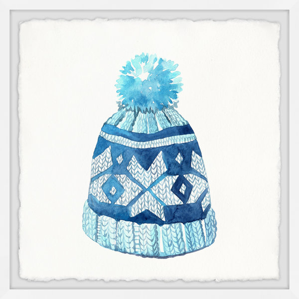 Marmont Hill Winter Hats Triptych B - 24X24 - Wayfair Canada