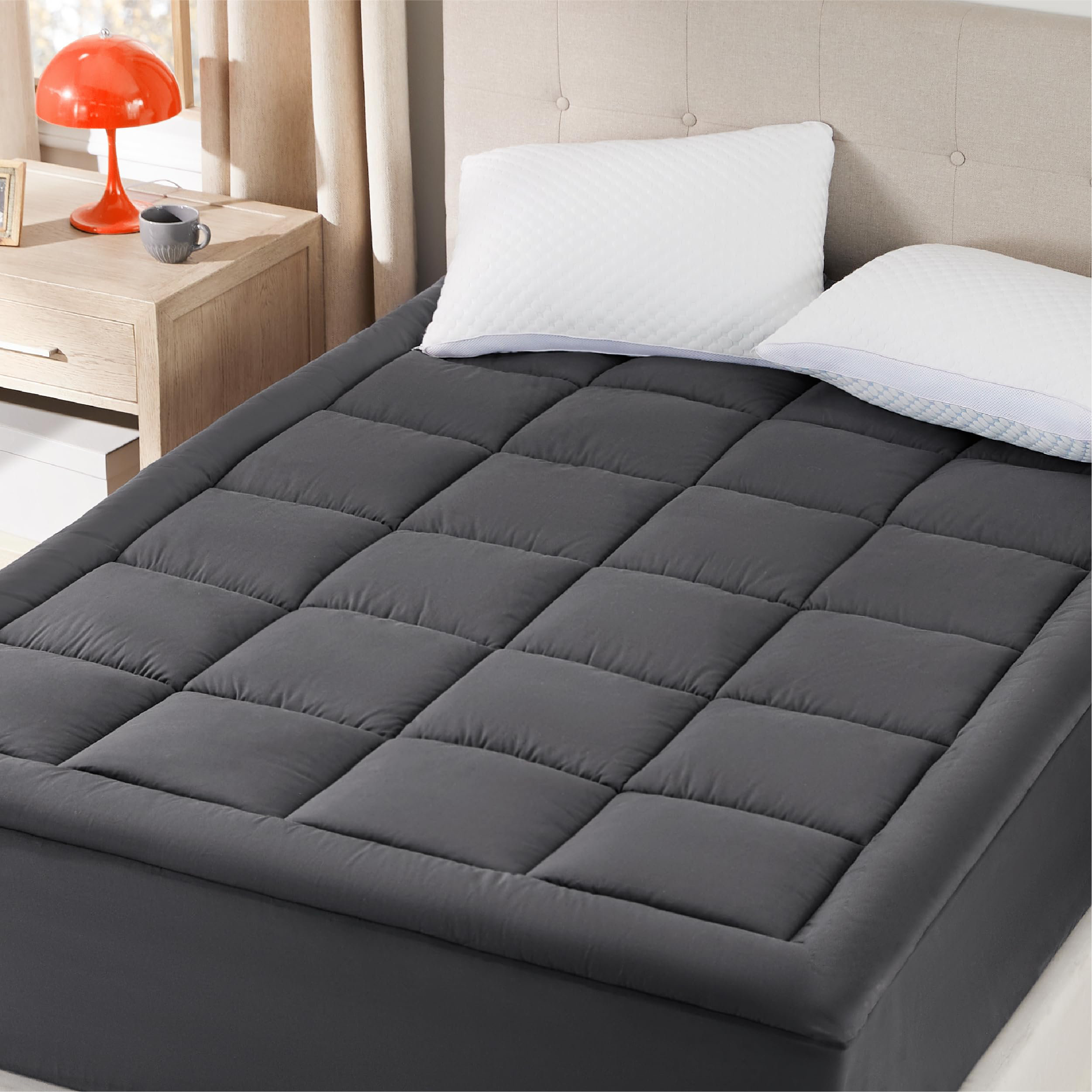 Bedsure Breathable Cotton Mattress Topper | Wayfair