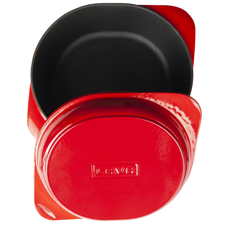 LAVA CAST IRON Lava Cast Iron Artisan Bread Baker, Enameled Cast Iron ...