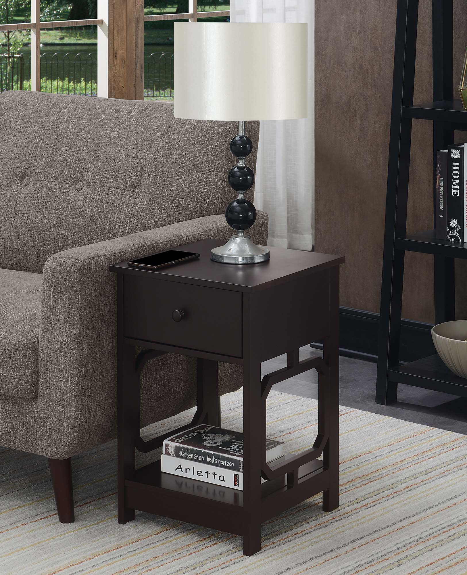 Winston Porter Gerde End Table with Storage & Reviews | Wayfair
