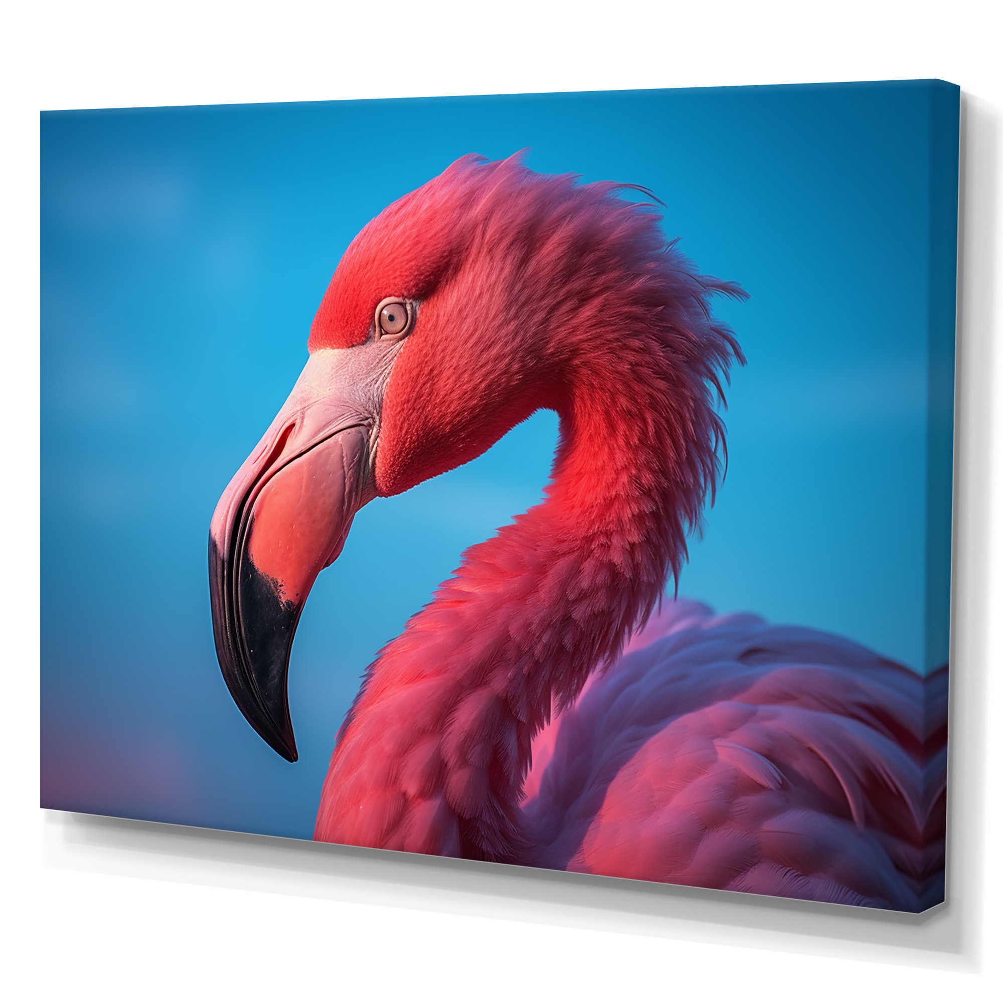 Bay Isle Home™ Pink Flamingo Secret Beauty II On Canvas Print | Wayfair