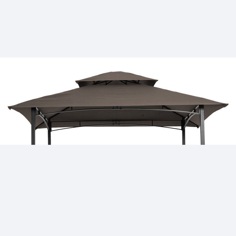 BVNECXP Grill Gazebo Replacement Canopy,Double Tiered BBQ Tent Roof Top ...