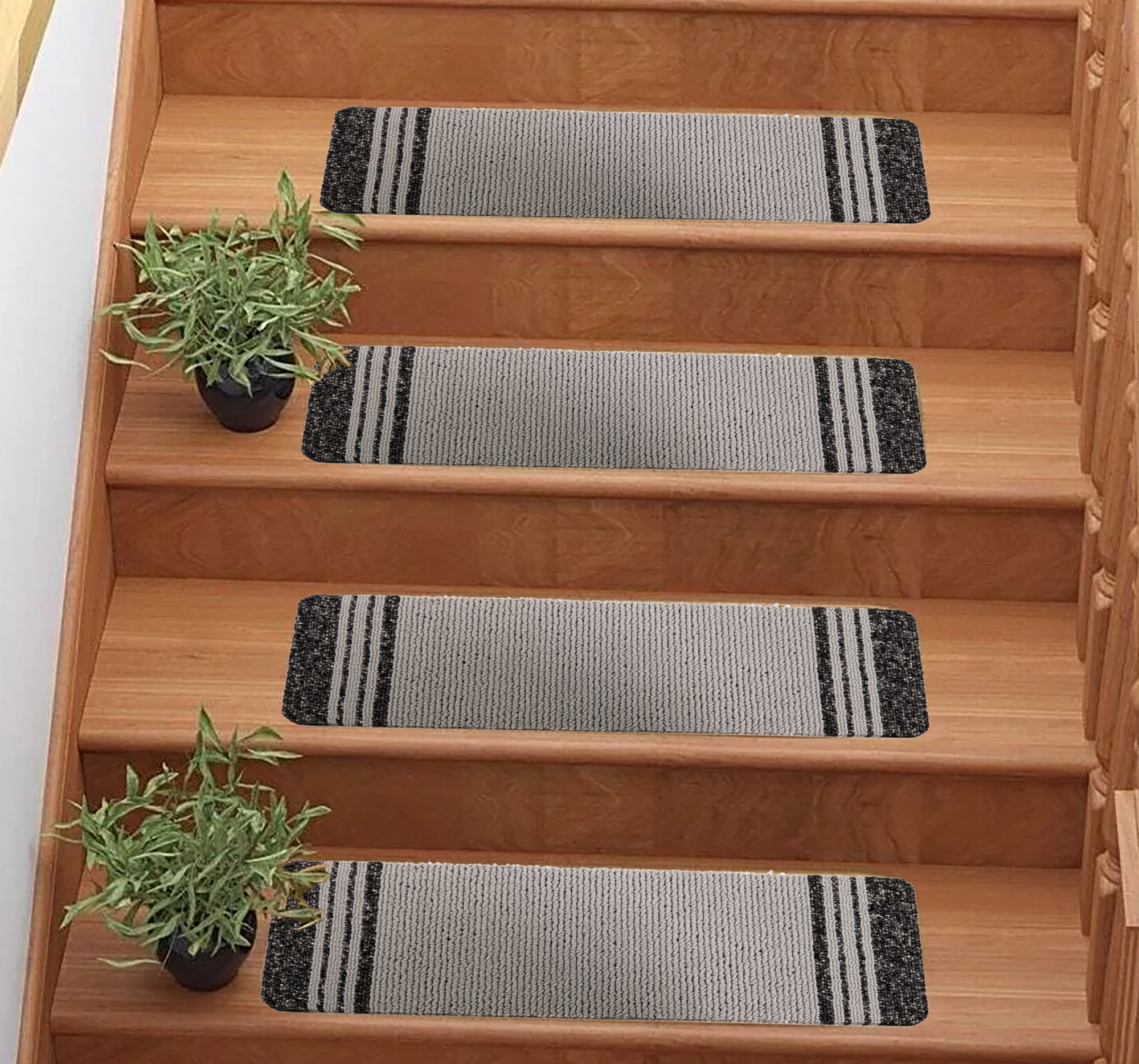Hokku Designs Kasundra Custom Size Stair Treads Out/Indoor Non Slip ...