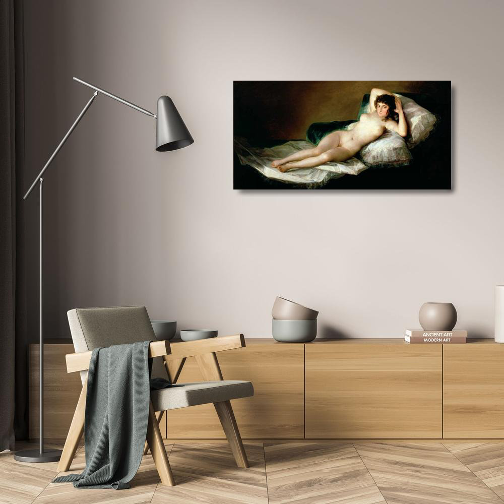Canora Grey Goya, Francisco Gallery Wrapped Canvas Art Titled: La Maja ...