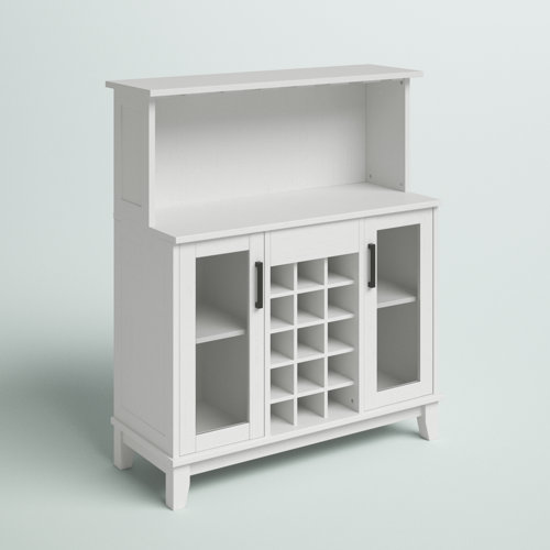 Steelside™ Shasta 38.4'' Bar Cabinet & Reviews | Wayfair